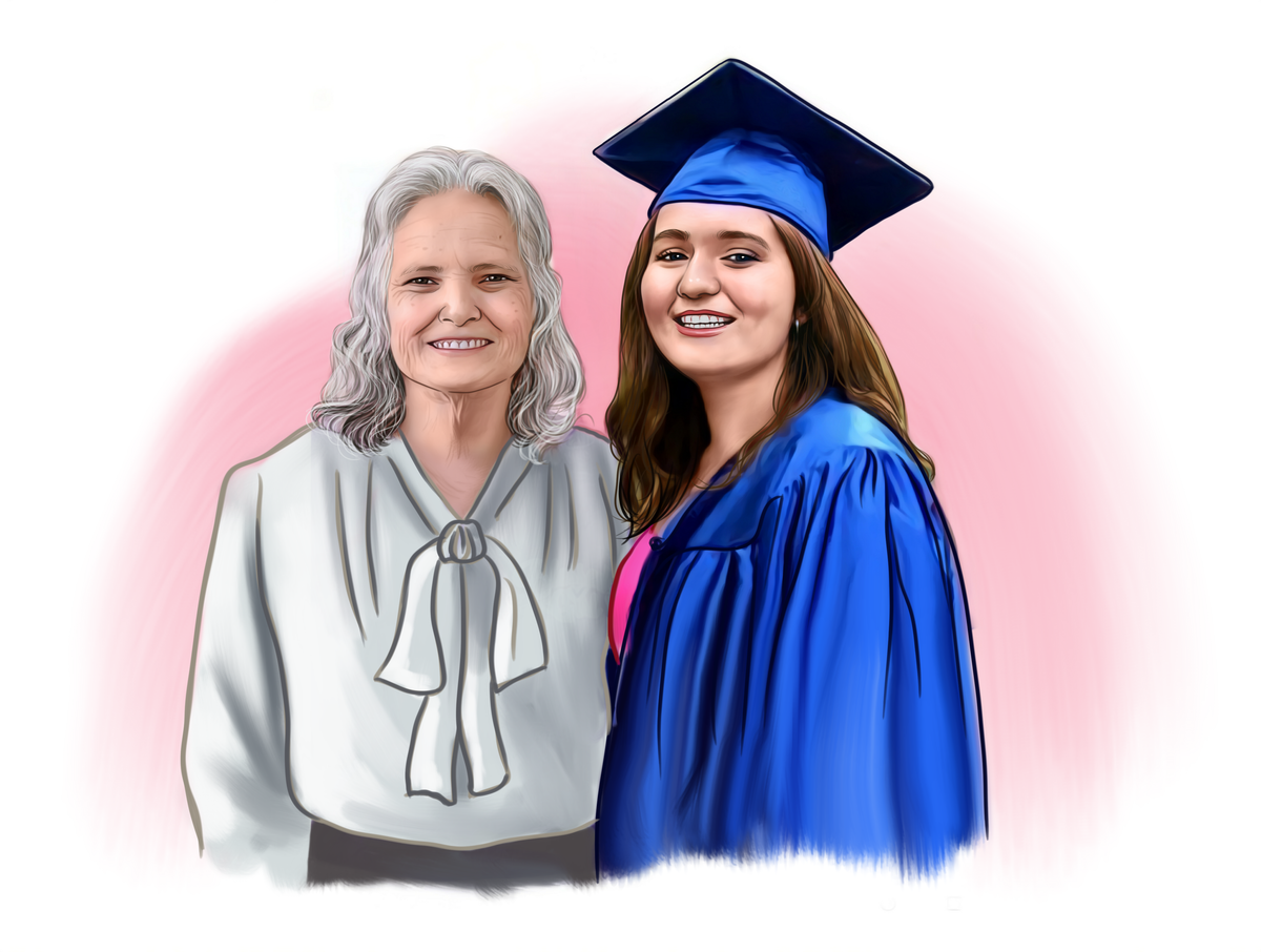 Color Portrait (without a background) | DrawKing.com – DRAWKING.COM ...